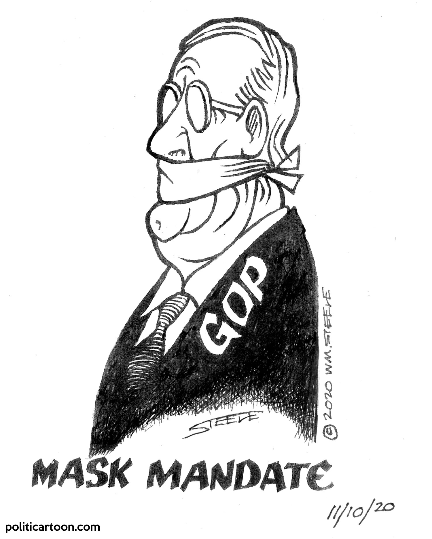 Political Cartoons by Bill Steele